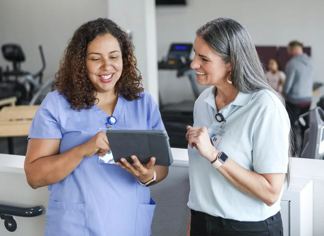 an occupational health consultant discusses a patient with a physical ...