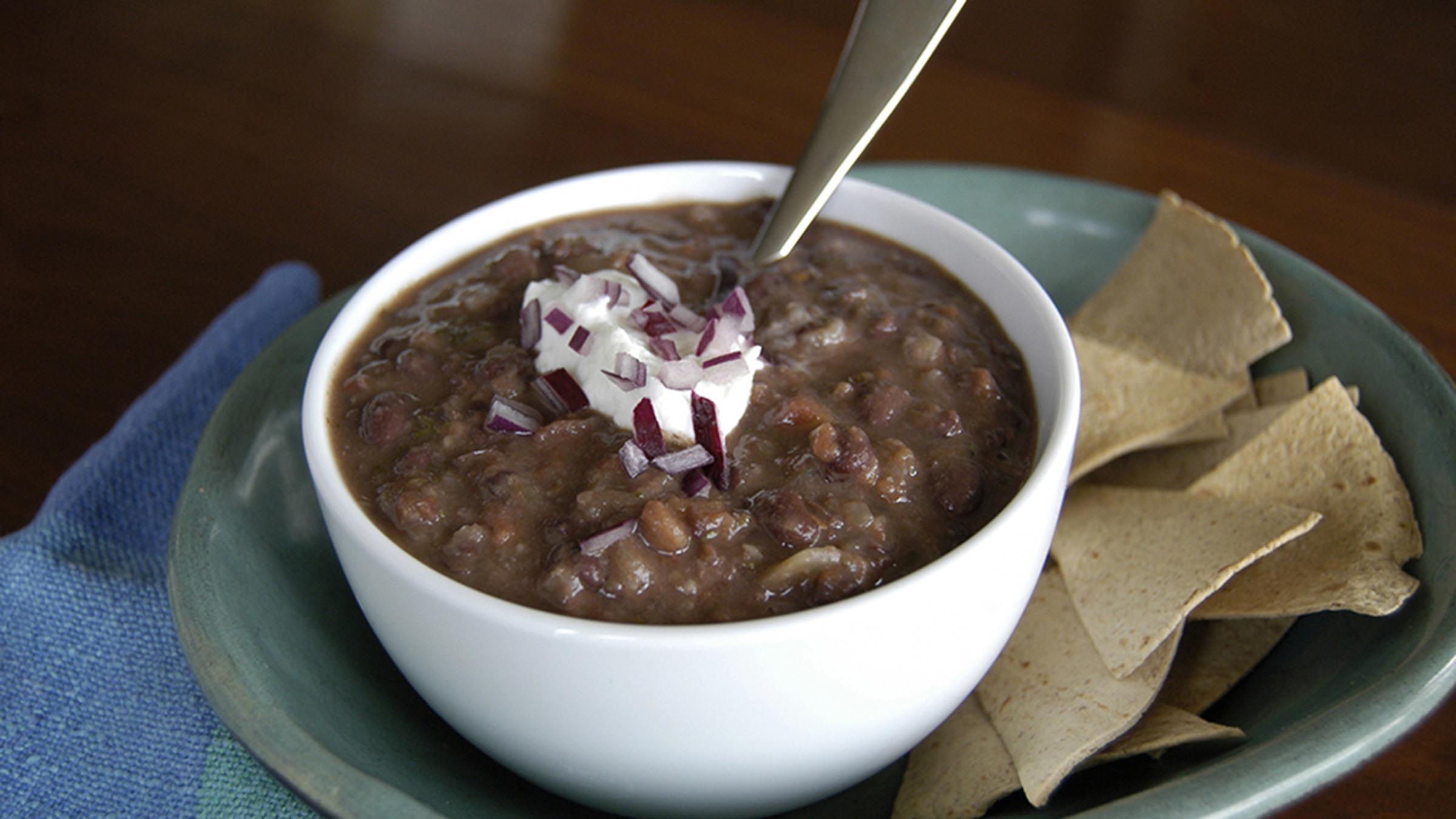 chipotle black bean chilli