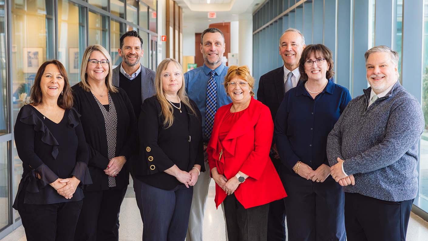 group photo of EAP team